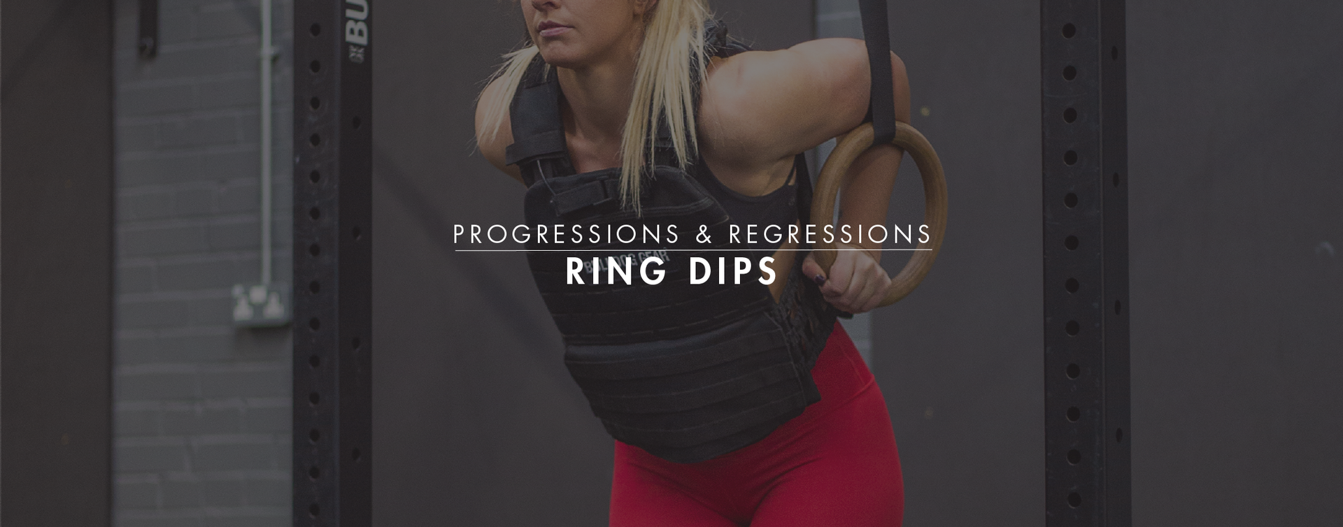 Progressions & Regressions: Ring Dips – Bulldog Gear