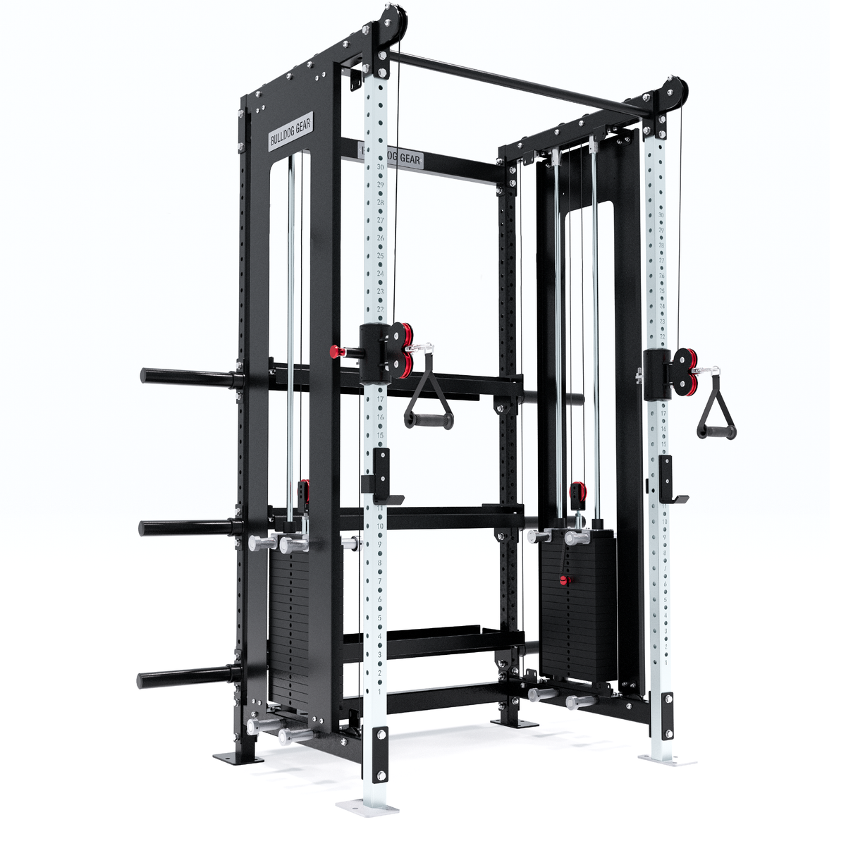 Bulldog Gear | Home Gym Nemesis Power Rack | Multi-Functional Rack