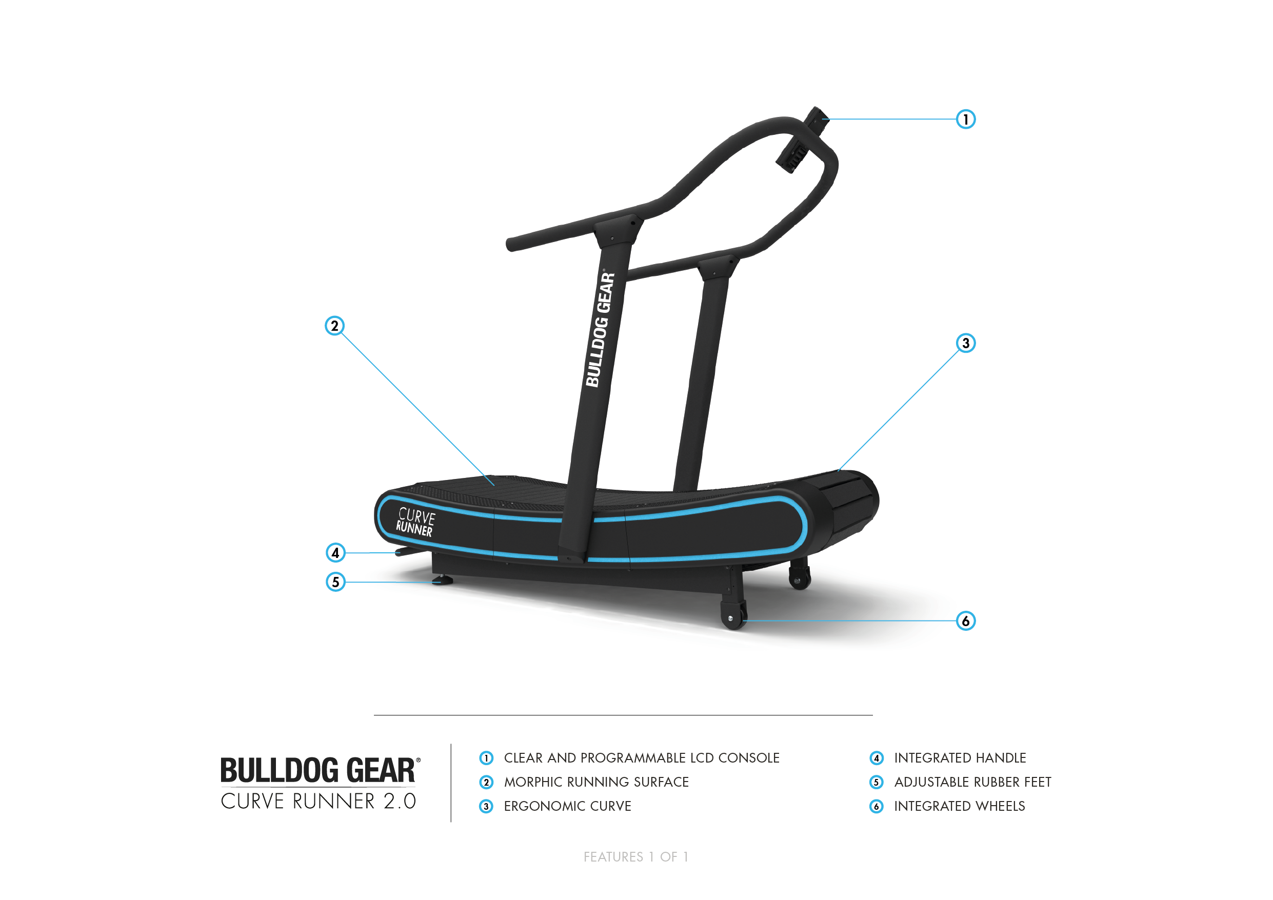 Bulldog Gear | Curve Runner Treadmill | Curved Treadmill