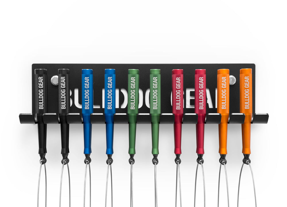 Bulldog Gear | Speed/Jump Rope Wall Mounted Storage | Gym Storage