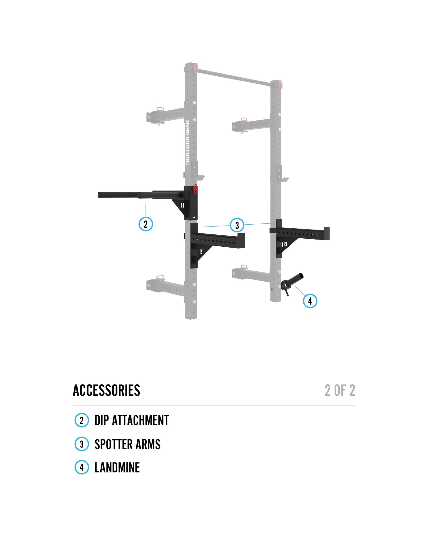 Wall Mounted Folding Rack | Bulldog Gear