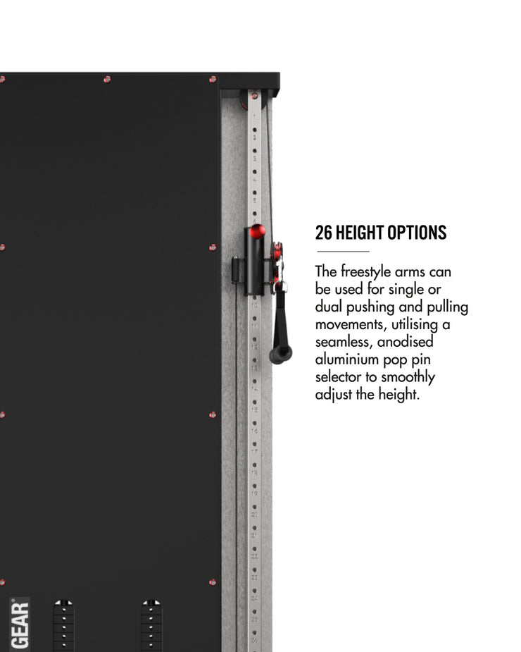 Zero 2 Dual Adjustable Pulley Machine | Bulldog Gear Selectorised